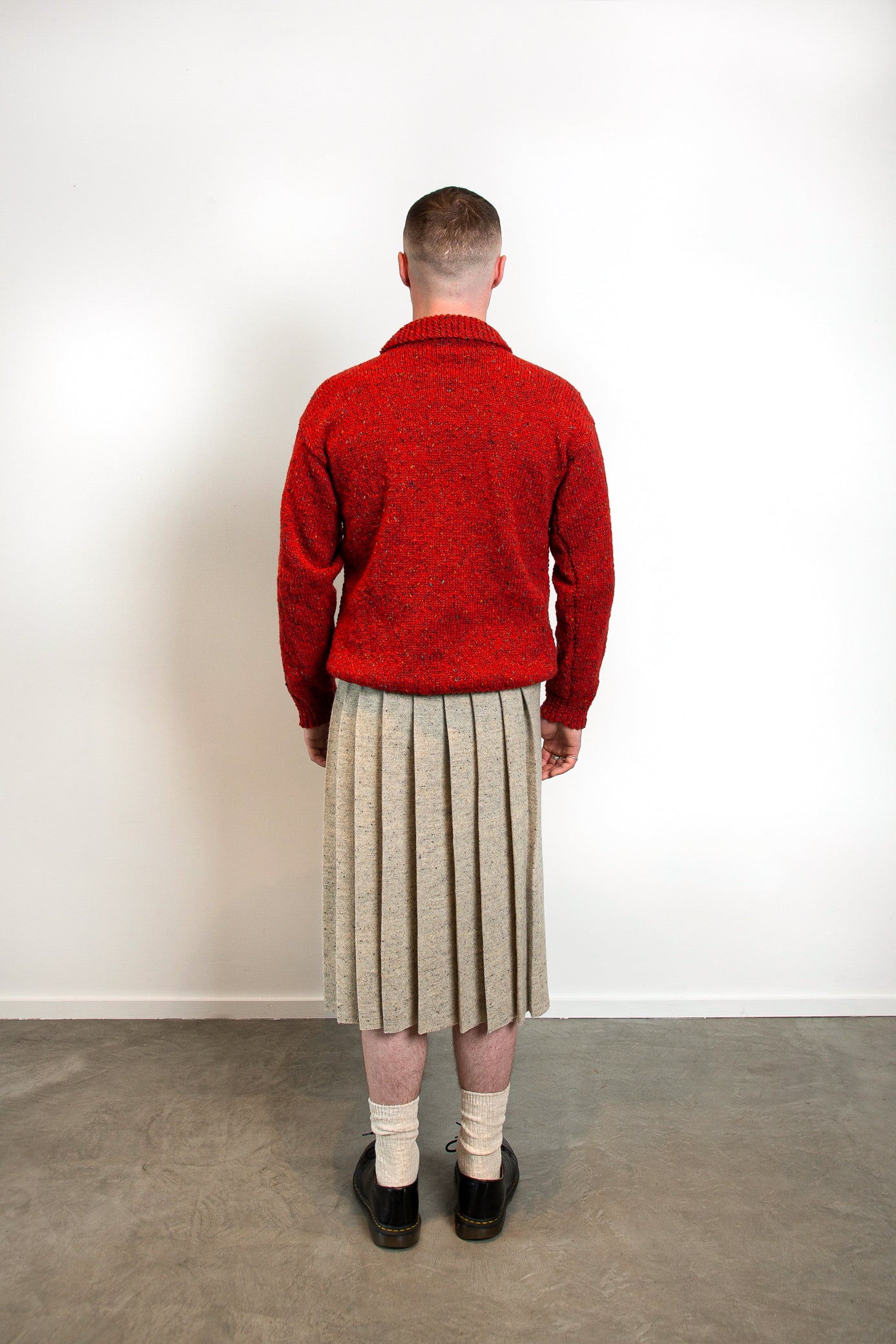 'The Colin' in Tomato Red – The Tweed Project